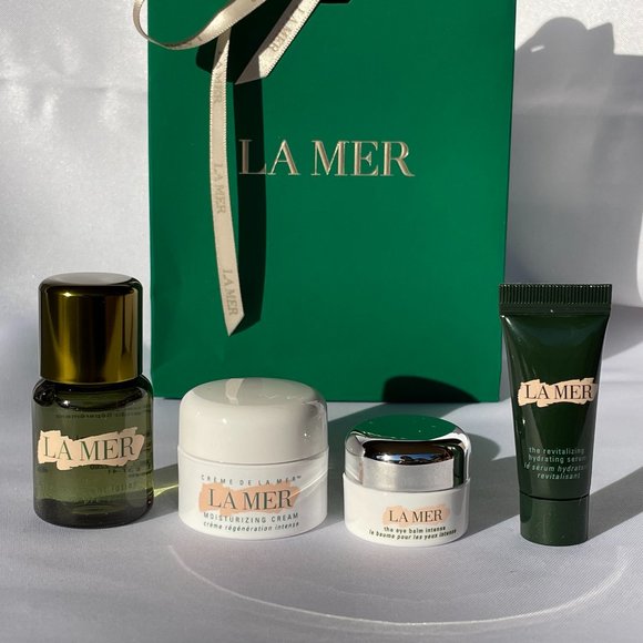La Mer | Skincare | La Mer Beauty Gift Set 4pc Paper Bag Lotion Cream ...
